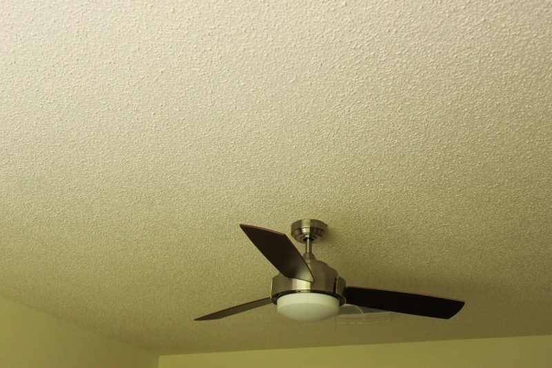 Goodbye popcorn ceilings! | Laura Makes